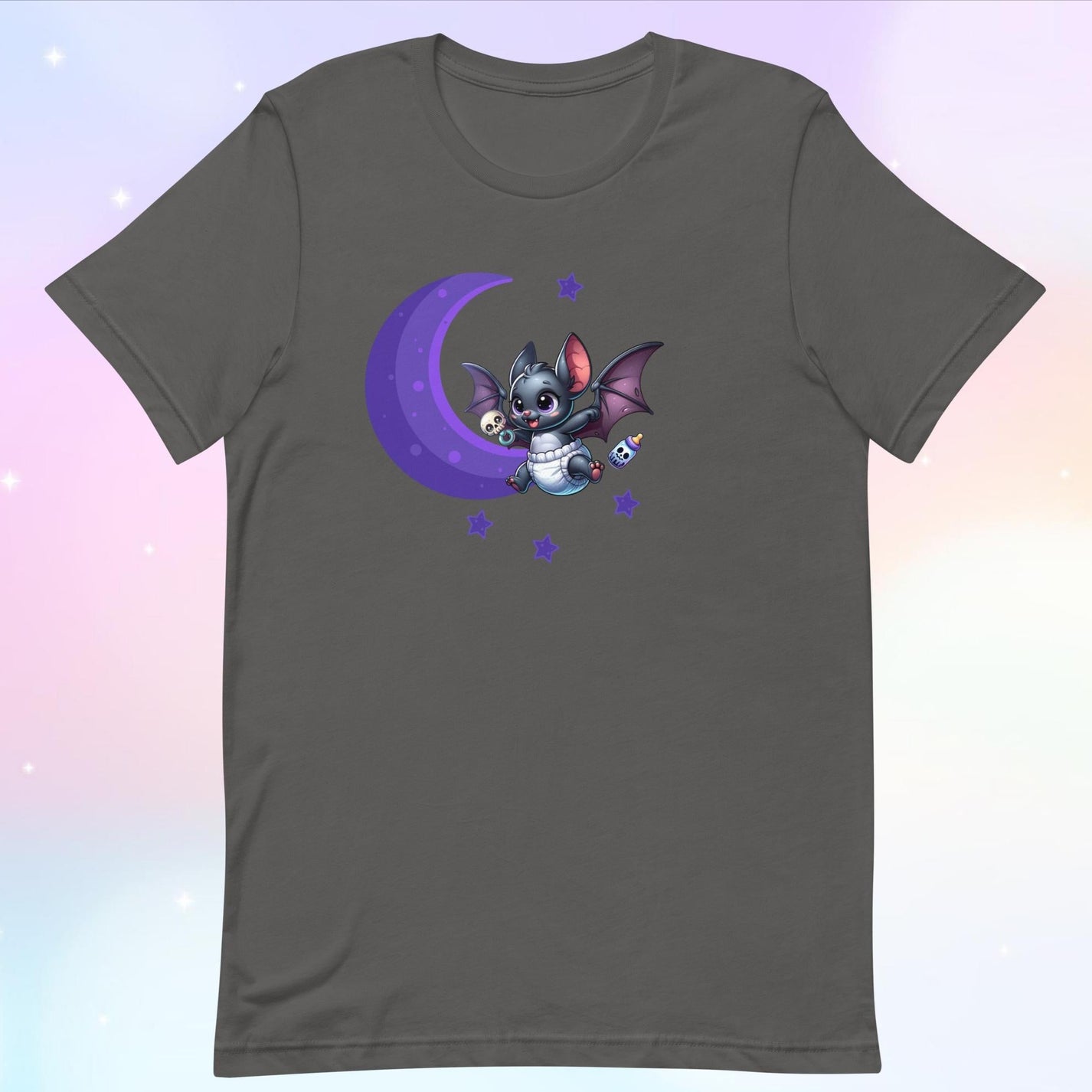 Baby Bat ABDL T-Shirt - Adorably Spooky and Comfortable