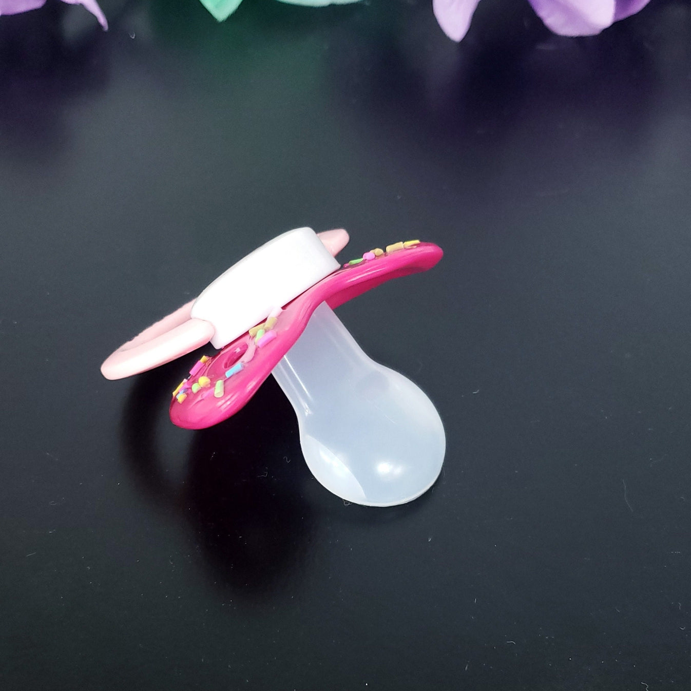 Indulge in Sweet Comfort with our Cupcake Themed Adult Pacifier