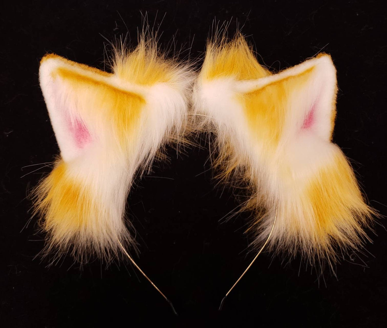 Realistic Yellow Animal Ears-Pet Play Ears-Vixen's Hidden Desires